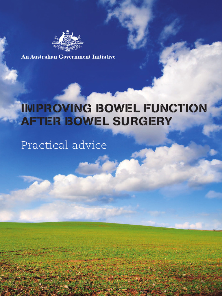 Improve Bowel After Surgery | PDF | Dietary Fiber | Diet & Nutrition