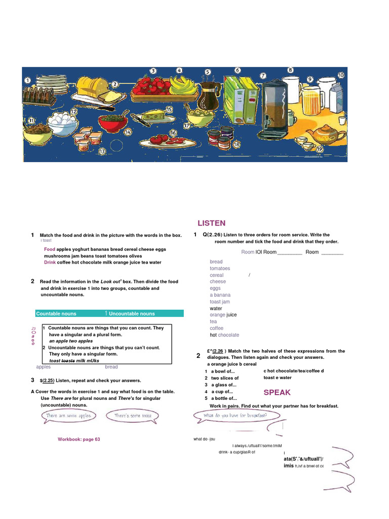 Extracted Pages From Aim - High - 1 - SB PDF | PDF | Noun | Linguistic ...