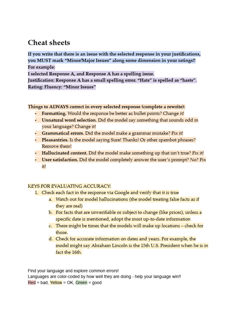 Flamingo Multilingual Preference Ranking Instructions | PDF ...