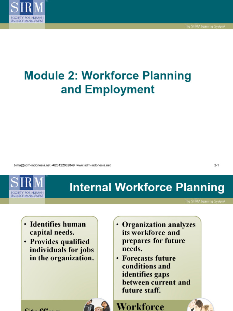 2 Workforce Planning and Employment | PDF | Employment | Turnover (Employment)