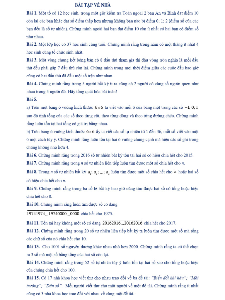 BTVN Nguyen Ly Di Dicle | PDF