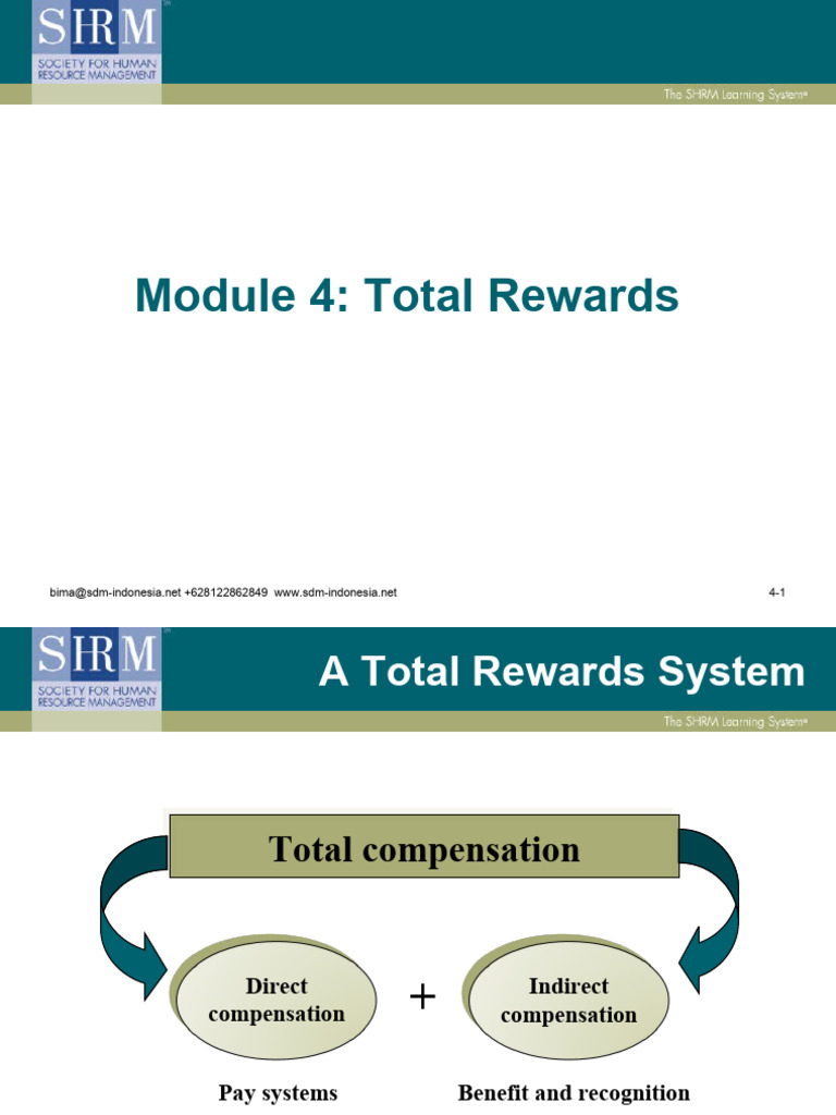 Total Rewards System Overview | PDF | Salary | Employment