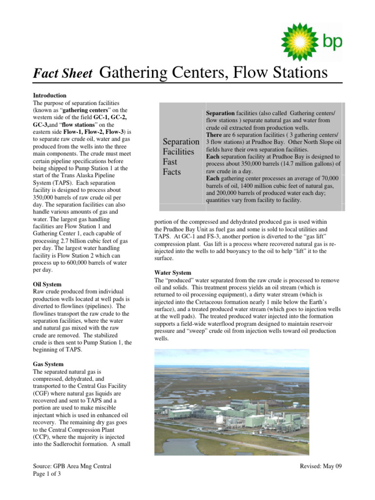 Gathering Centers in Kuwait Oil Field | PDF | Petroleum | Natural Gas