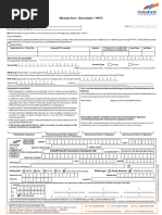Army NEFT Mandate Form Details | PDF