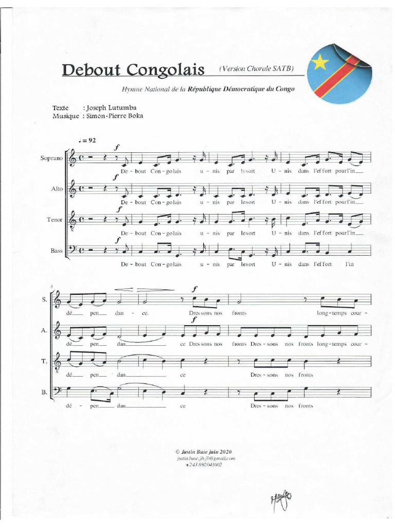 Debout Congolais | PDF