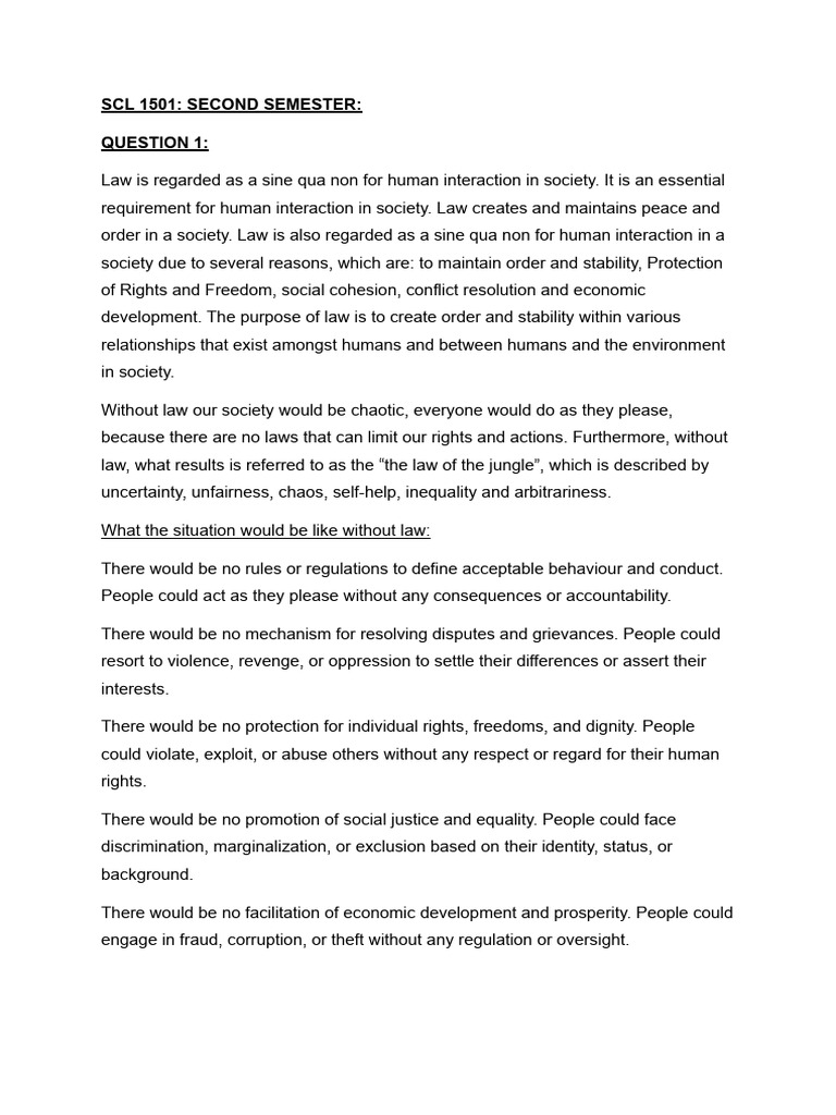 Assignment 1 SCL 1501 | PDF | Learning | Thought