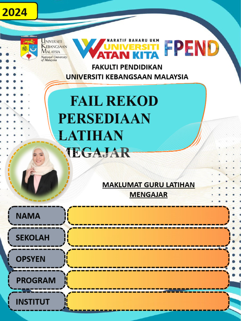 Template Fail Rekod Mengajar Guru LM 2024 | PDF