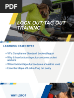 LOTO Flowchart Dec2011 | PDF | Prevention | Occupational Safety And Health