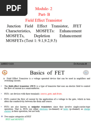 Field Effect Transistor Ppt