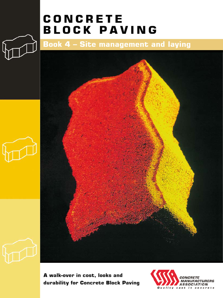 CMA Concrete Block Paving - Book 4 - Site Management and Laying 2008 ...