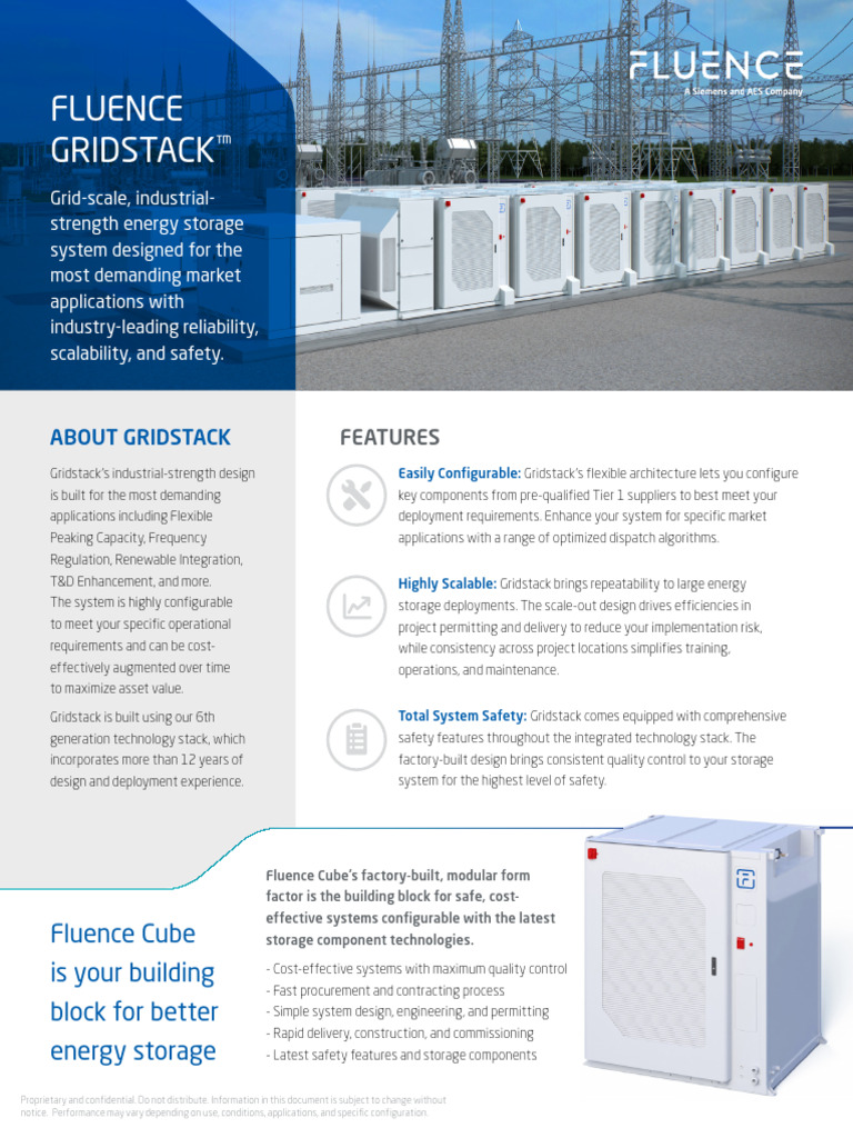 Gridstack - Tech Spec - 006 - 01 - EN | PDF | Scalability | Electric Power