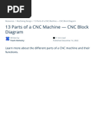 13 Parts of A CNC Machine - CNC Block Diagram - Xometry | PDF ...