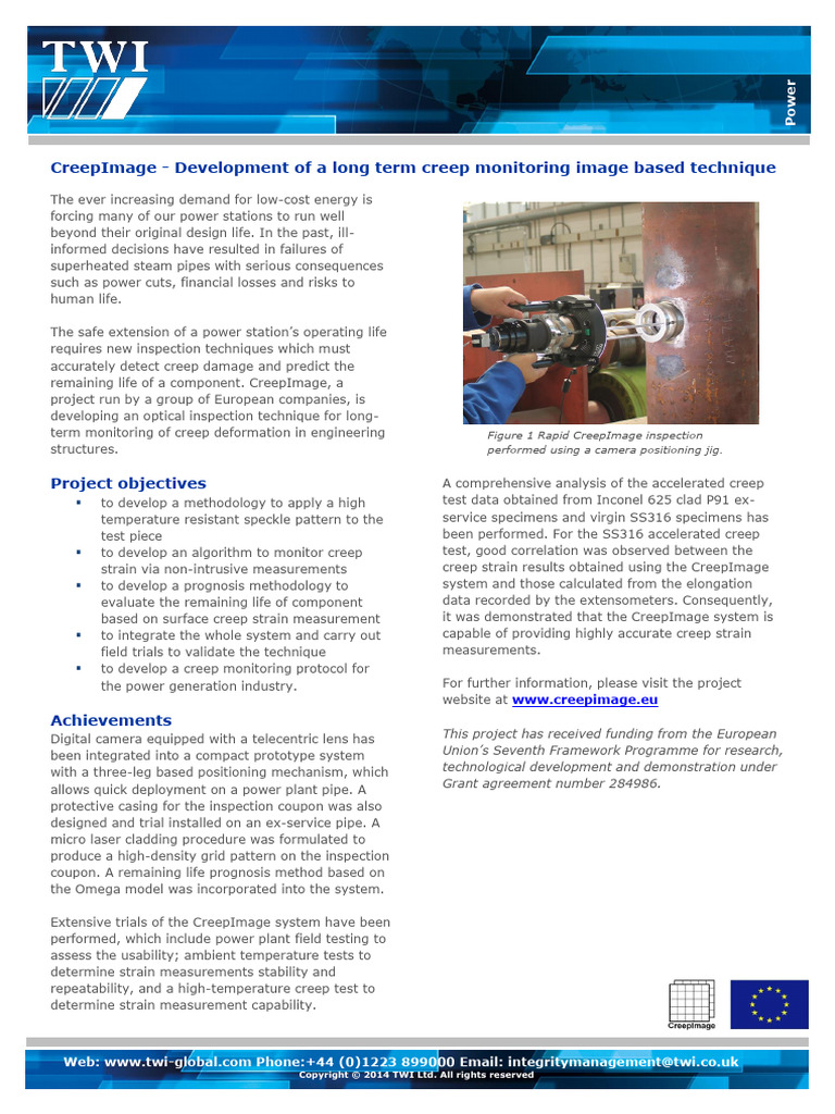 Power-Creep Image-2014 | PDF | Creep (Deformation)