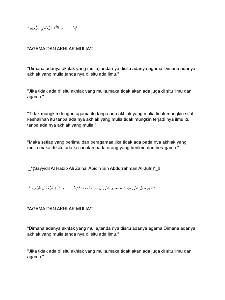 Adab | PDF | Pengembangan Diri | Agama & Spiritualitas