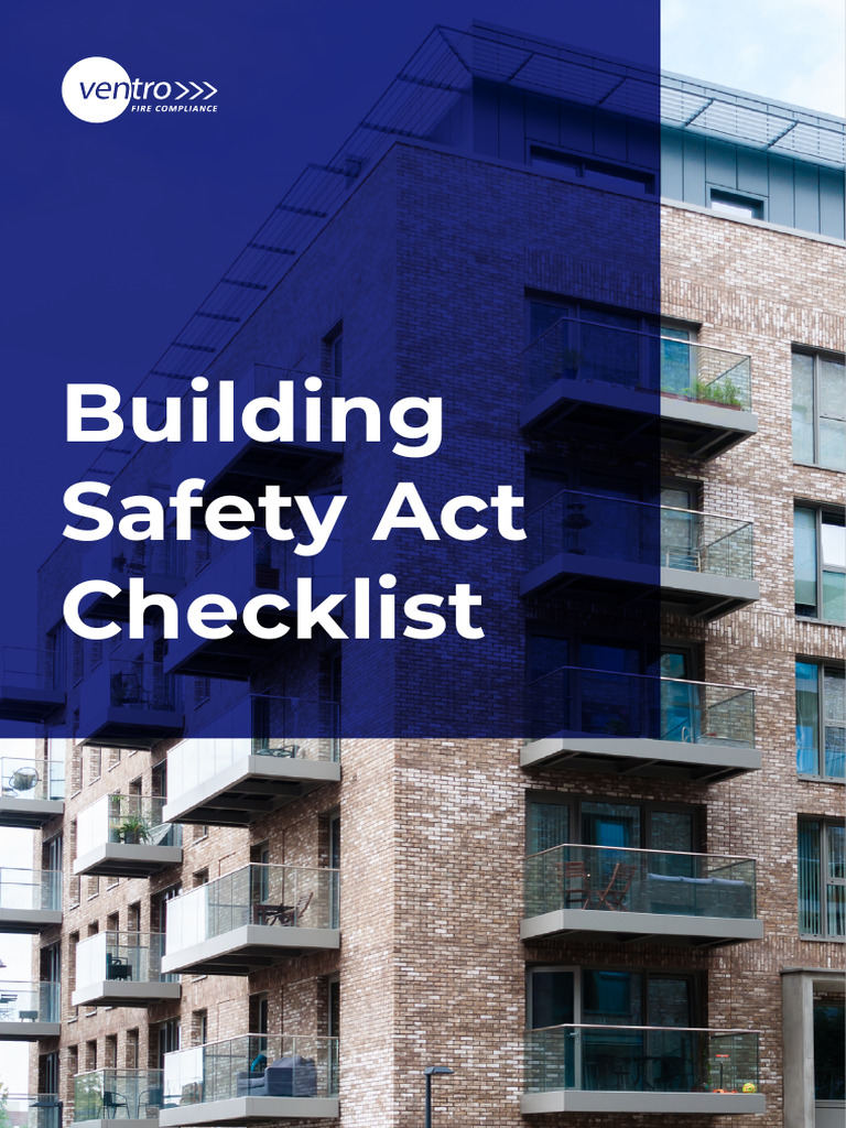 Building Safety Act Compliance Checklist | PDF | Regulatory Compliance ...