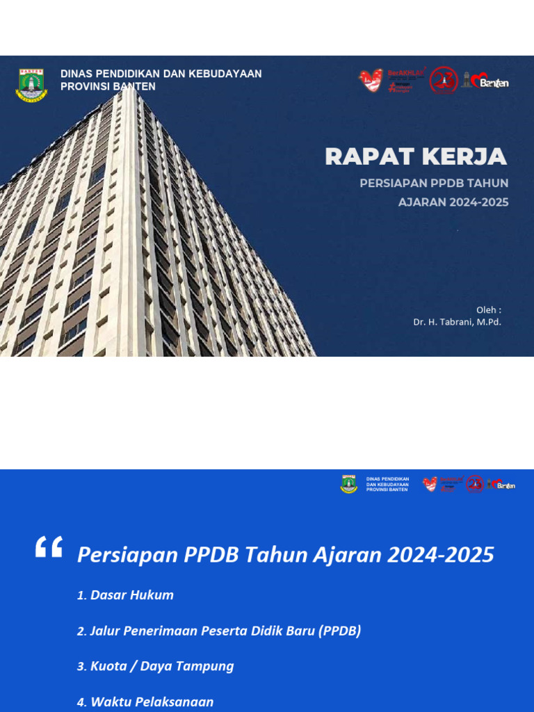Paparan Zonasi PPDB TP - 2024-2025 | PDF
