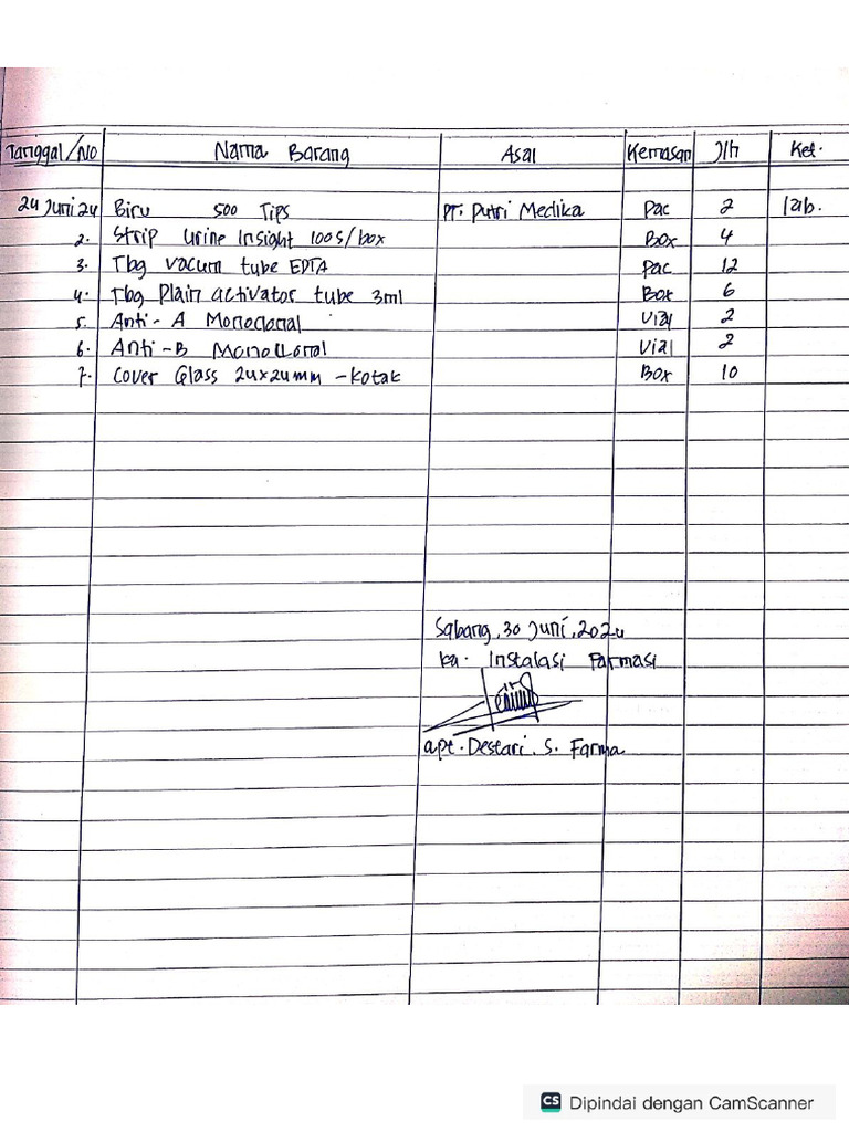Pengumpulan Bahan Juni LAB | PDF
