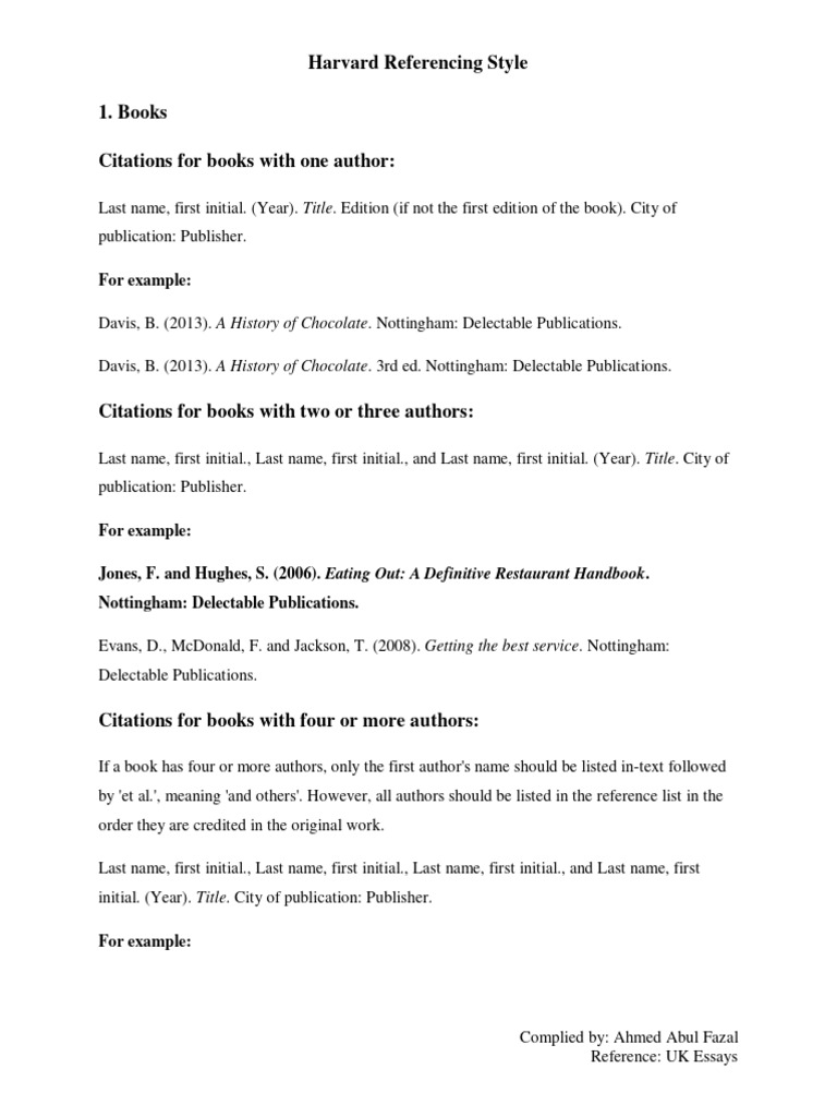 Referencing Method - Harvard Style 3 | PDF | Citation | Newspapers