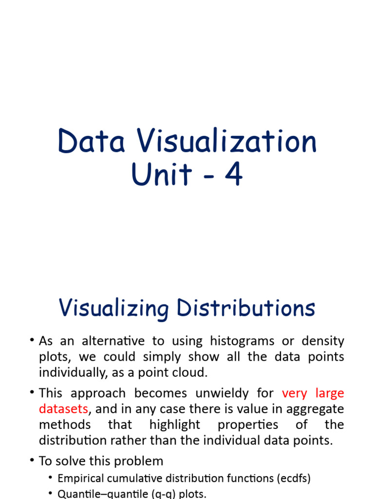 Unit 4 | PDF | Power Law | Skewness