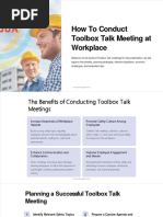 Toolbox Talk Attendance Form | PDF