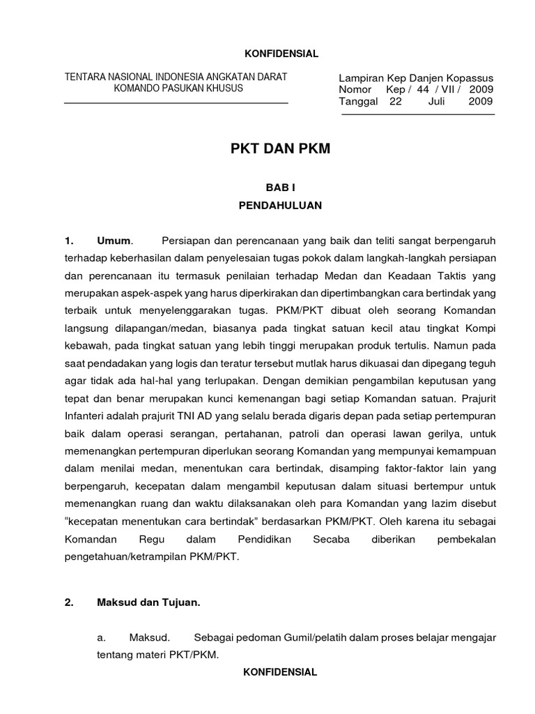 PKT Dan PKM | PDF