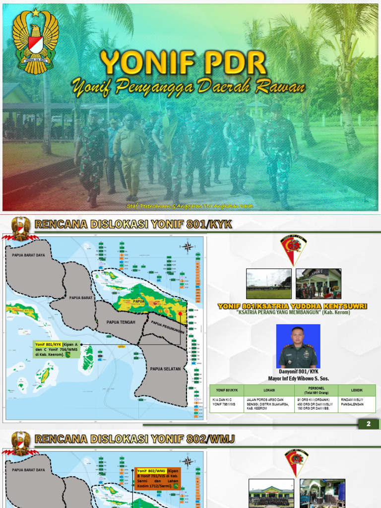 Tuk Yonif PDR 5 Yon Edit 24 Juli | PDF