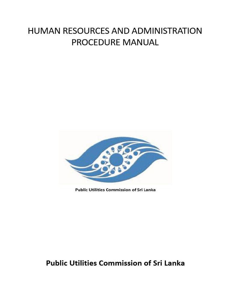 Administrative Manual Pdf Insurance Human Resources
