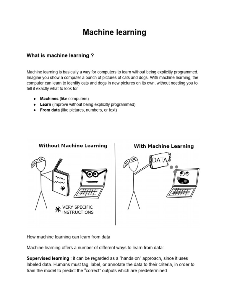 Machine learning | PDF | Statistical Classification | Machine Learning Machine learning | PDF | Statistical Classification | Machine Learning
