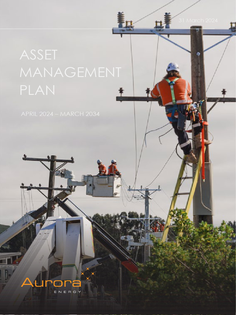 Aurora Energy 2024 2034 Asset Management Plan | PDF | Risk | Risk ...
