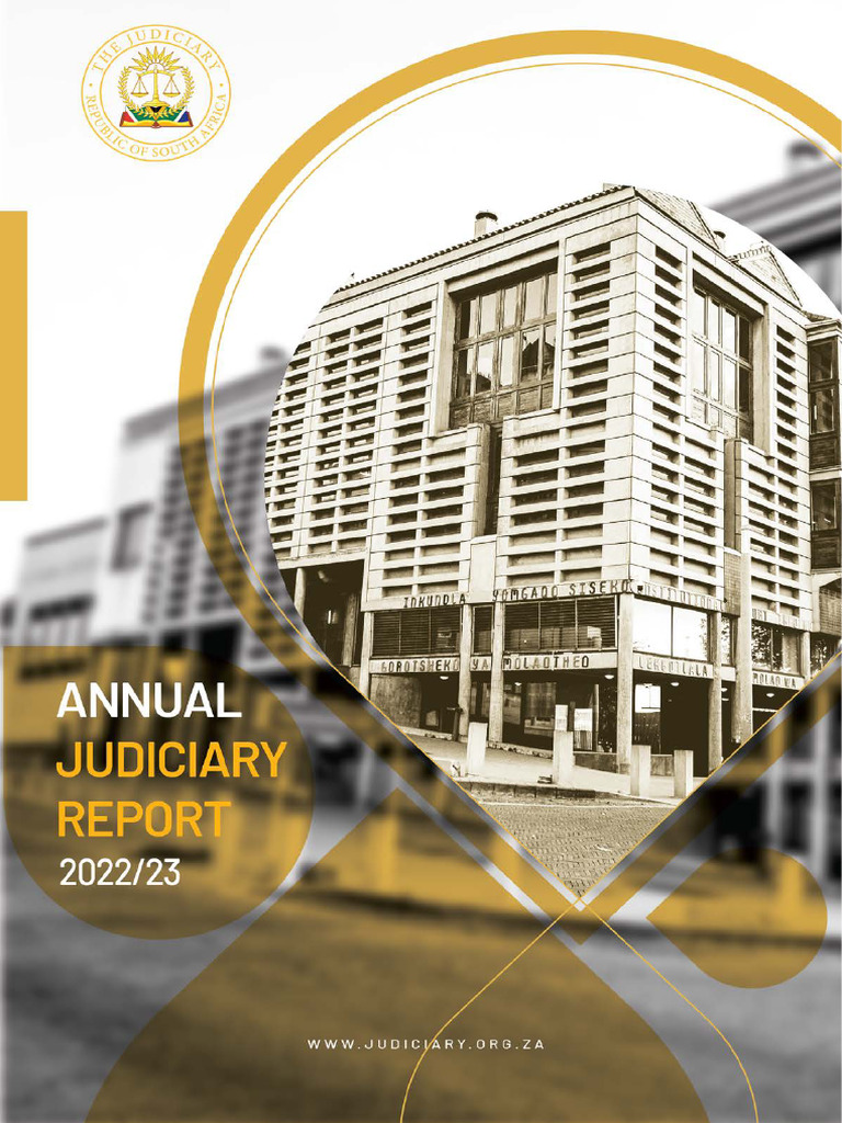 Embargoed - Annual Judiciary Report 2022 - 23 | PDF | Supreme Courts ...