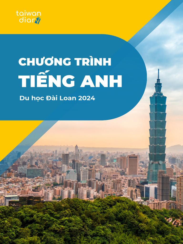 Chuong Trinh Tieng Anh Du Hoc Dai Loan 2024 | PDF
