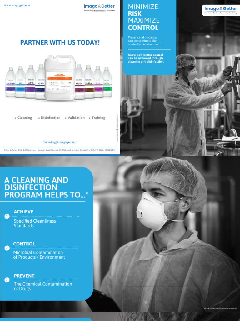 Imago and Getter-Disinfectant Catalogue | PDF | Disinfectant ...