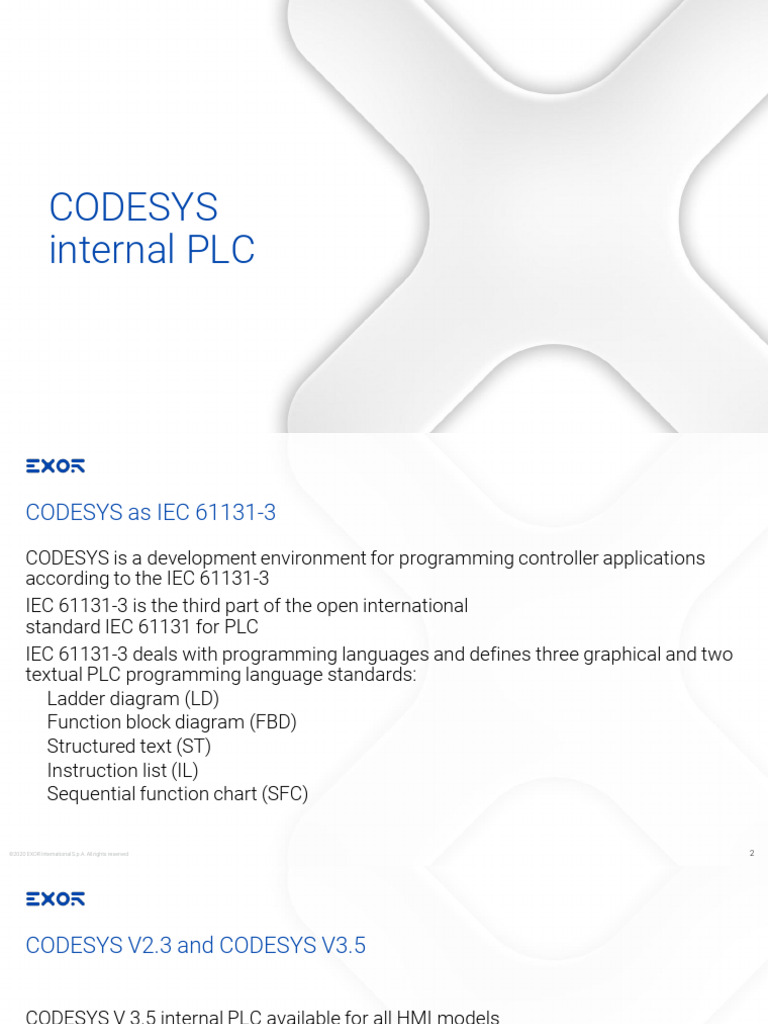 CODESYS | PDF | Programmable Logic Controller | Computing