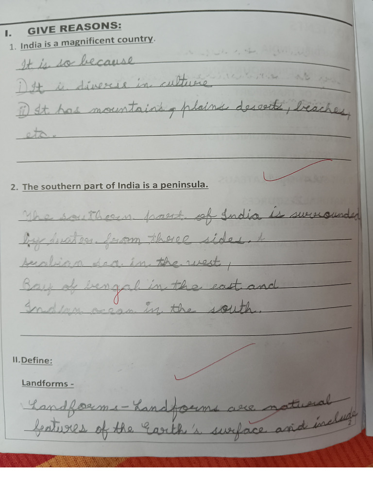 Grade 4 Assignment L-1 | PDF