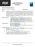 SCBA Monthly Inspection Checklist - SafetyCulture | PDF | Equipment