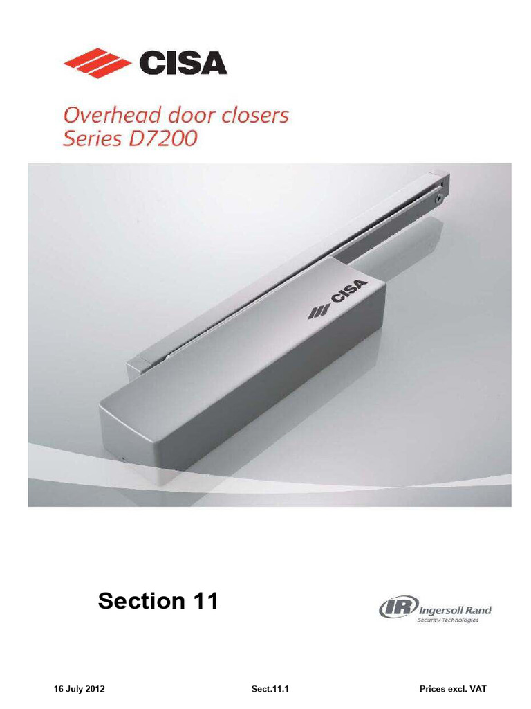 DPS-DOOR-CLOSERS | PDF | Door | Building Engineering