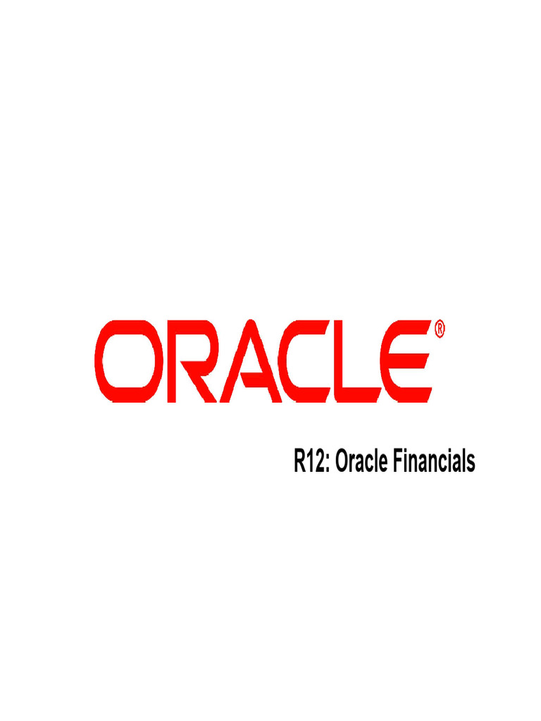 Oracle General Ledger Overview Guide | PDF | Spreadsheet | Computing