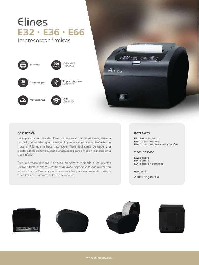 Ficha Impresoras Elines | PDF | Impresora (Computación) | Software