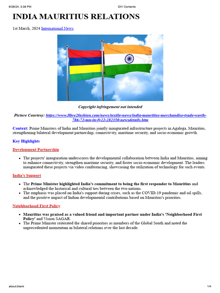 India Mauritius | PDF | Mauritius | Double Taxation