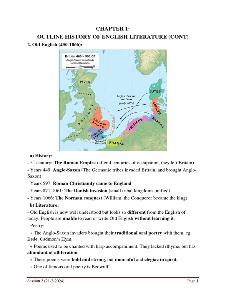 Session 2 | PDF | Beowulf | English Literature