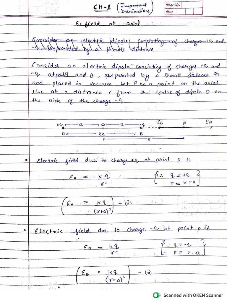 Ch-1 Handwritten Notes | PDF