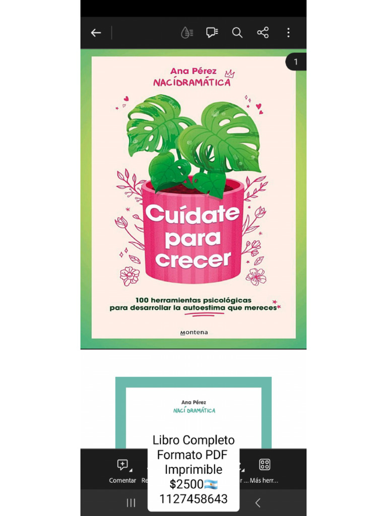 Cuídate para Crecer Ana Pérez | PDF