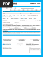 SIP Pause and Cancellation Guidelines | PDF