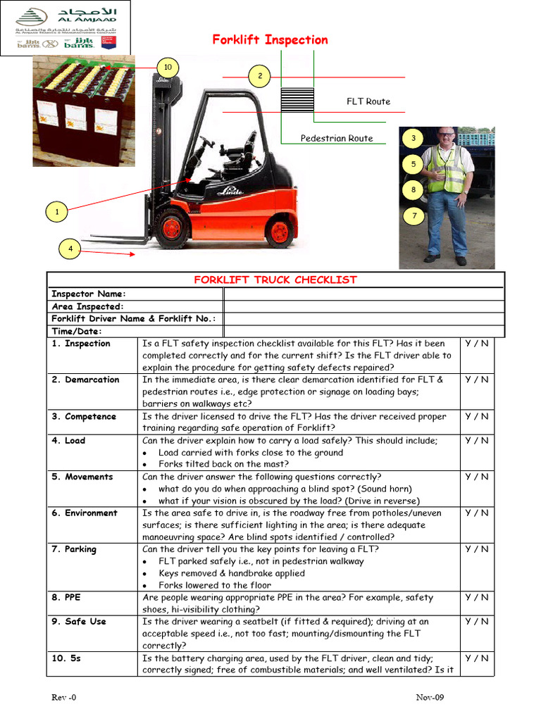 Forklift Assessment | PDF | Forklift | Road Transport