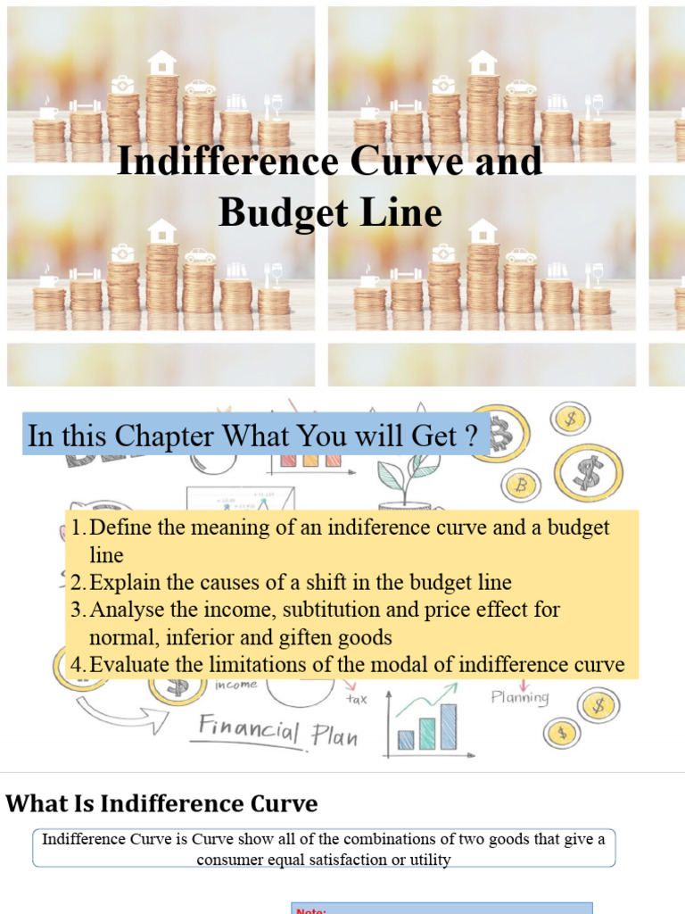 Presentation Indifference Curve and Budget Line | Download Free PDF ...