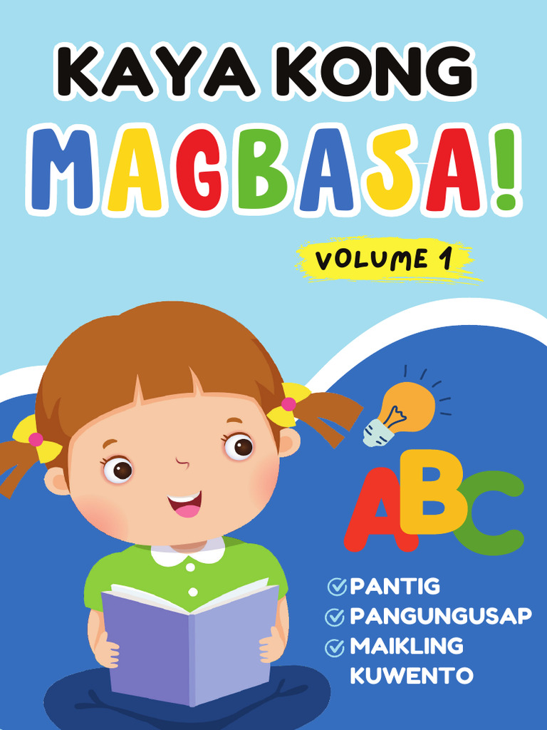 Kaya Kong Magbasa! Cover Girl With Content | PDF