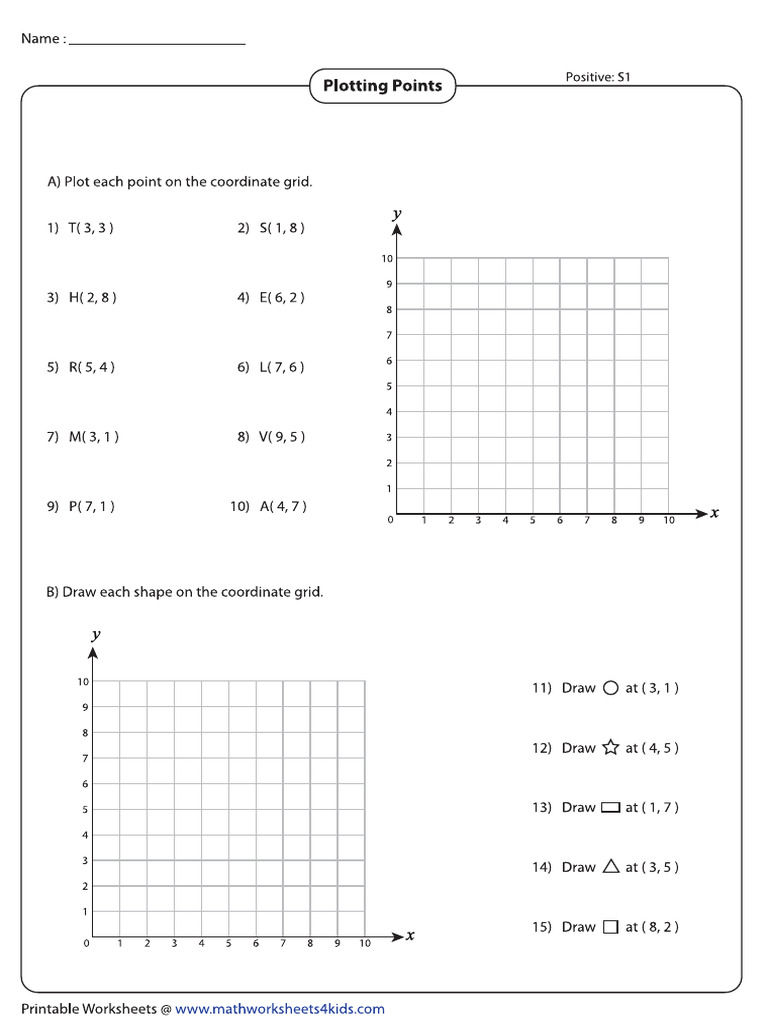 Plotting Points Positive1 | PDF | Computers | Technology & Engineering