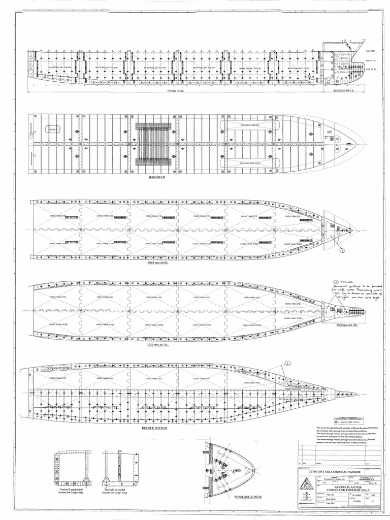 114.003 Access Plan For Cargo and Foreship Area | PDF