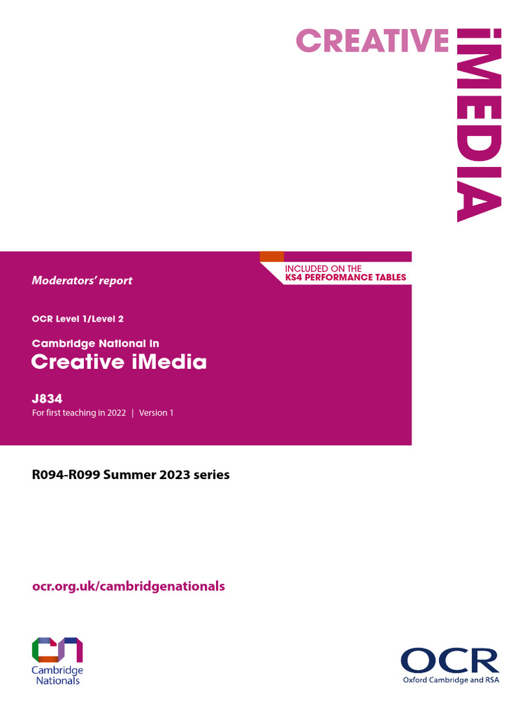 Moderators Report June 2023 (R094-R0990102) | PDF | Educational ...