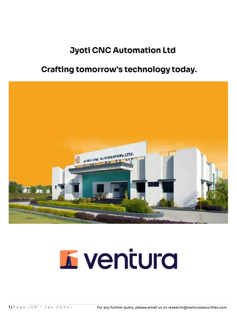 Jyoti CNC Automation LTD - 638403274334346720 | PDF | Debt | Investing